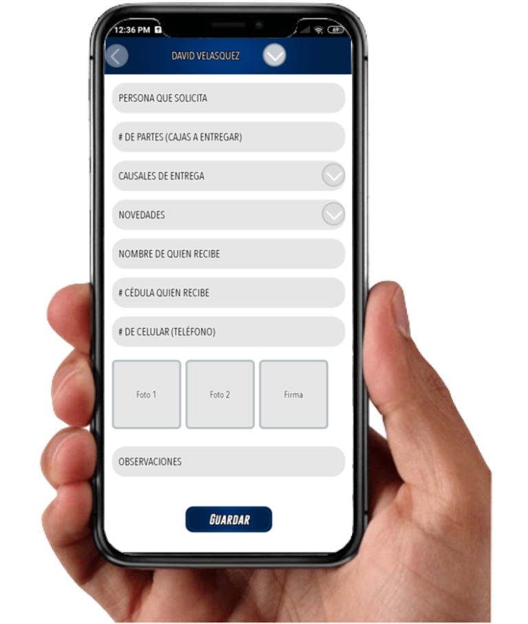 App para transformacion digital -- Rastrack Demo Gratis!